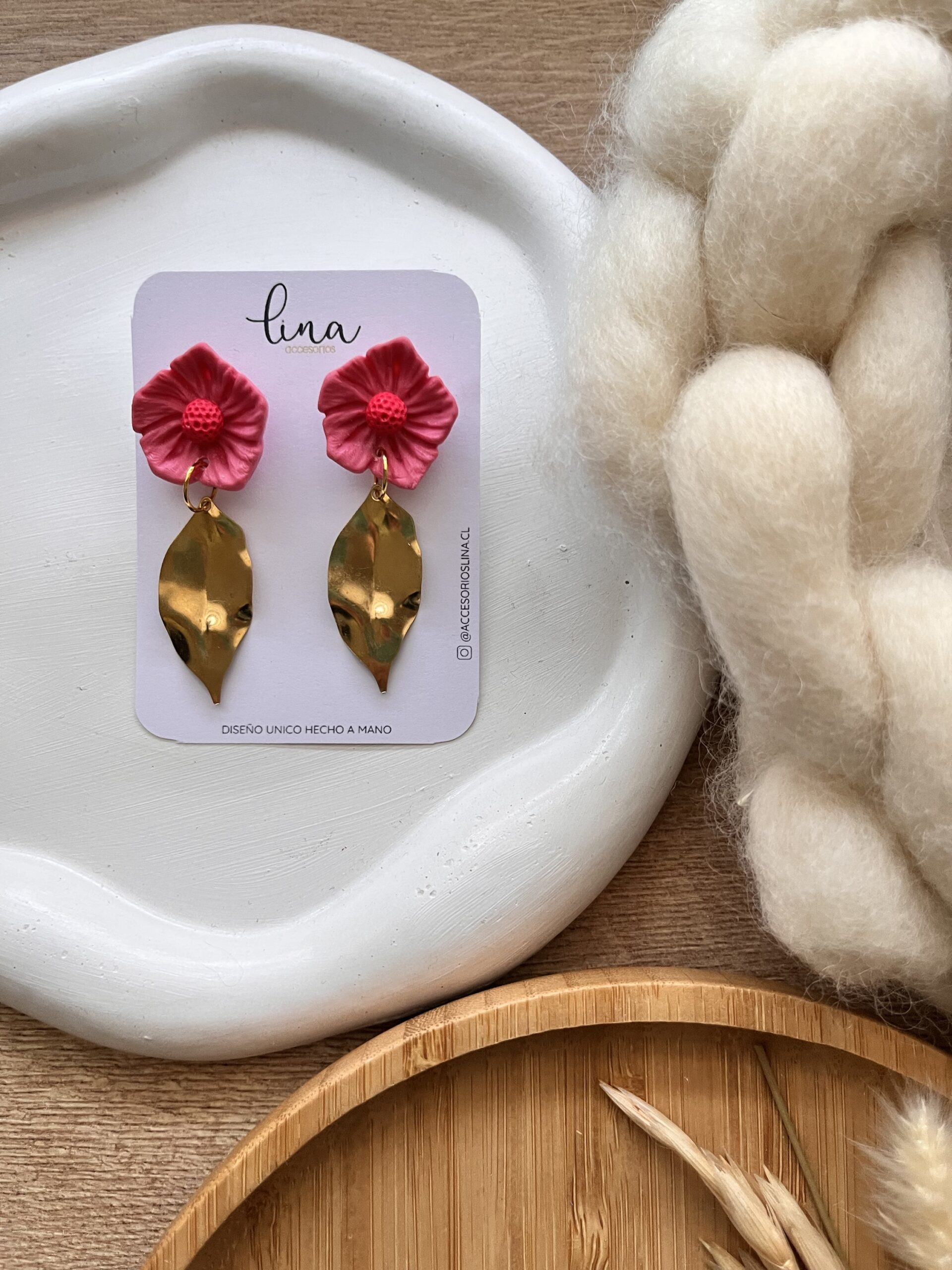 Javi Rosa rojo – Accesorios Lina