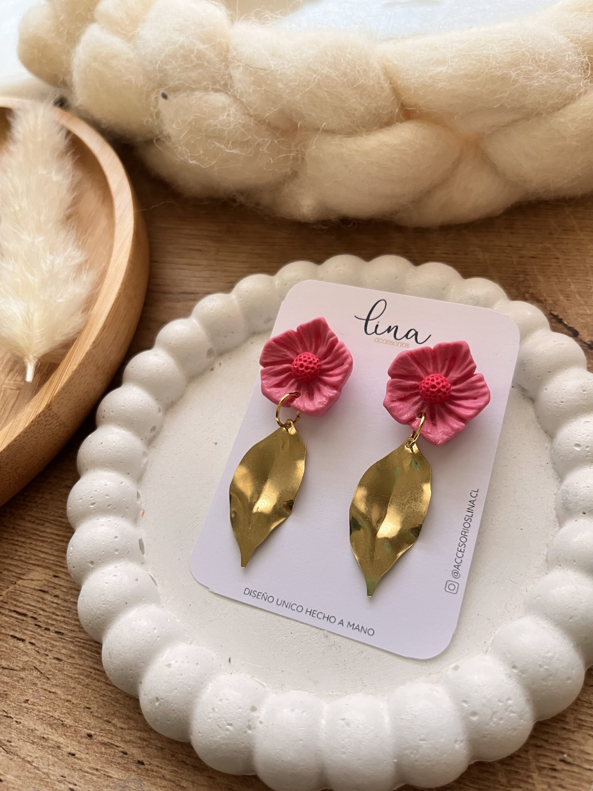Javi Rosa rojo – Accesorios Lina