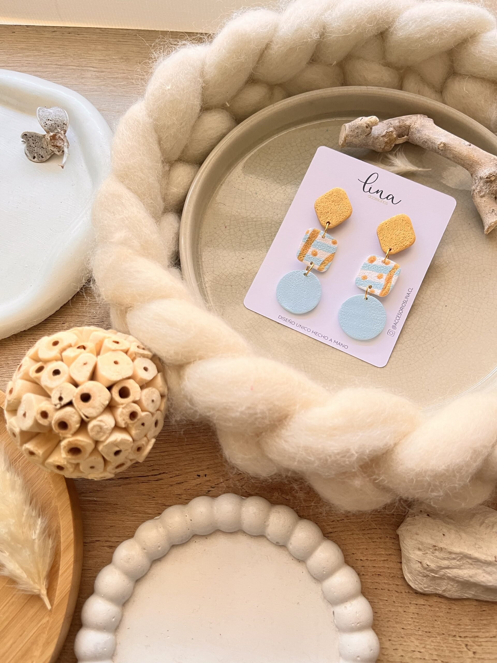 Amy mix pastel dorado – Accesorios Lina