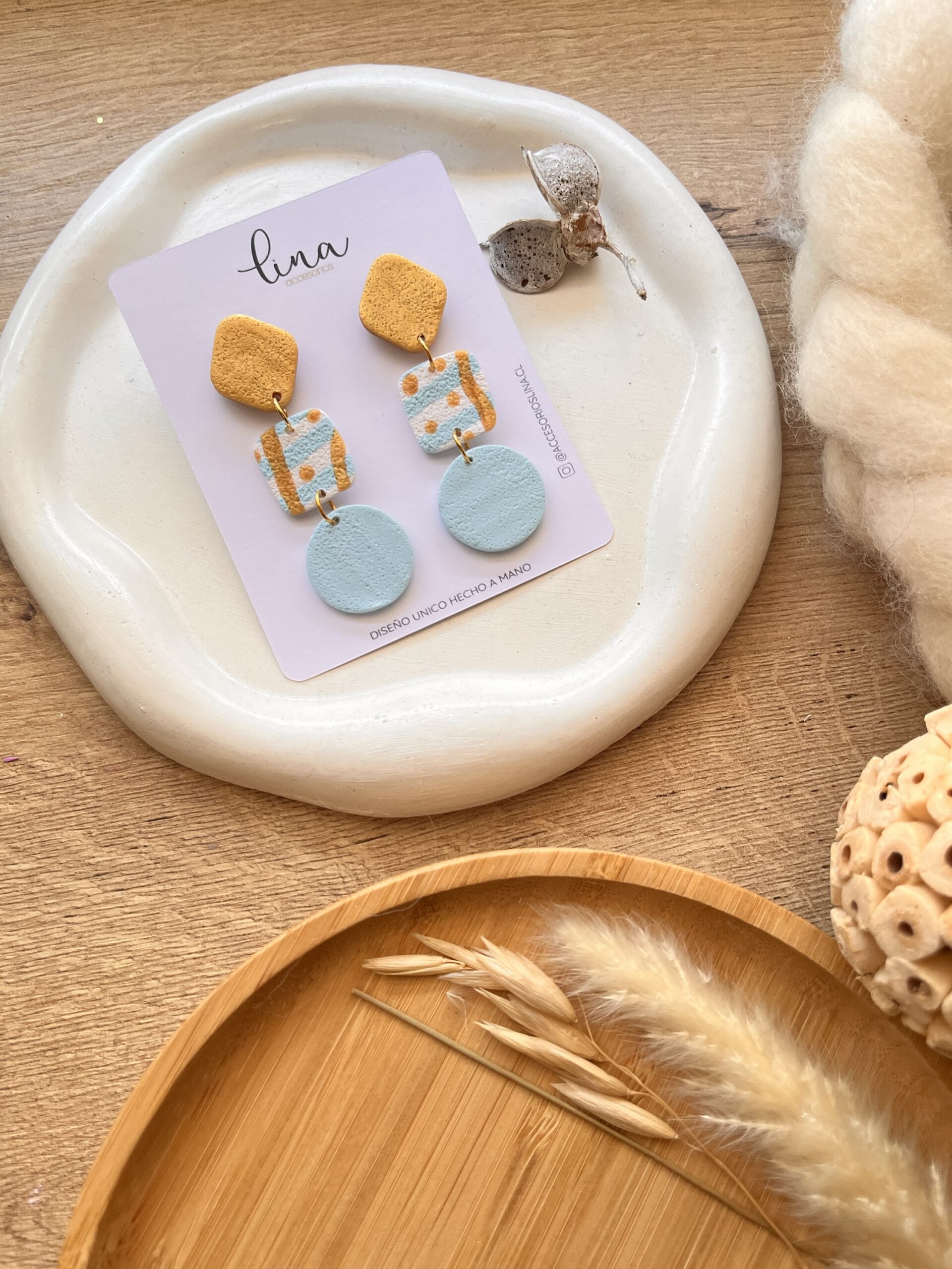 Amy mix pastel dorado – Accesorios Lina